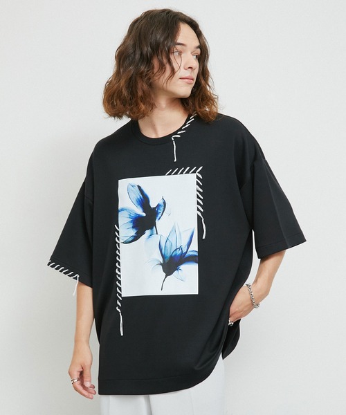 Yahoo!オークション - 「JUNRED」 半袖Tシャツ L ホワイト メンズ