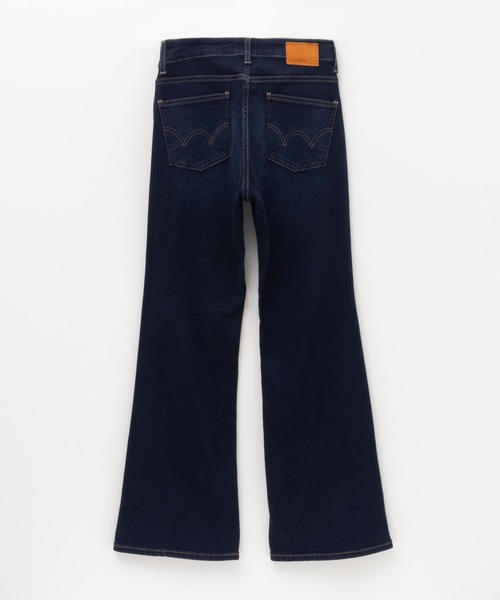 EDWIN（エドウィン） ジーンズ デニム デニムパンツ EDWIN ESSENTIALS フレアストレッチデニムパンツ レディース : ZOZOTOWN Yahoo!店 - 通販 ...
