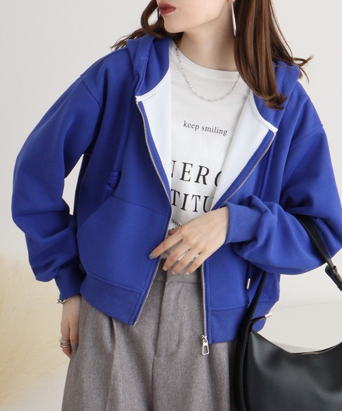 パーカー je crois soi ダンボールスウェットジップアップパーカー レディース : 88302375 : ZOZOTOWN Yahoo!店 - 通販 - Yahoo!ショッピング