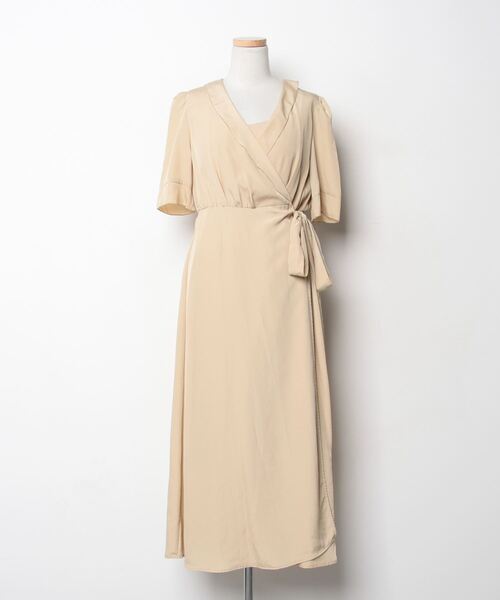 SNIDEL 「SNIDEL」 半袖ワンピース 1 ベージュ レディース : ZOZOTOWN Yahoo!店 - 通販 - Yahoo!ショッピング