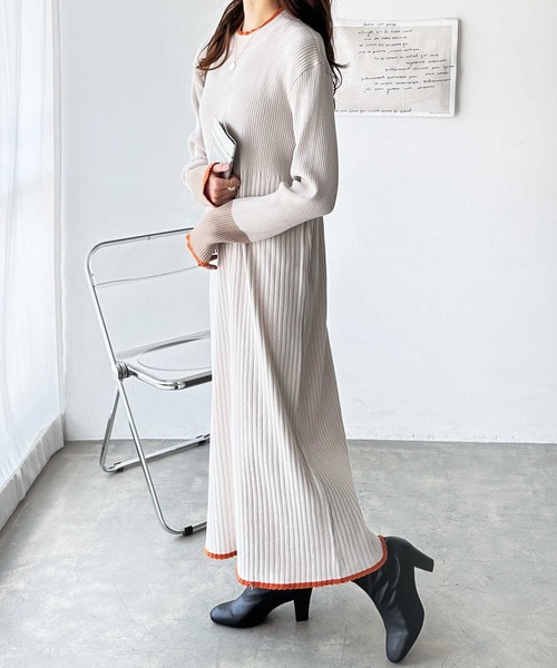 Yahoo!オークション - 「GeeRA」 「swingby」ニットワンピース LARGE ...