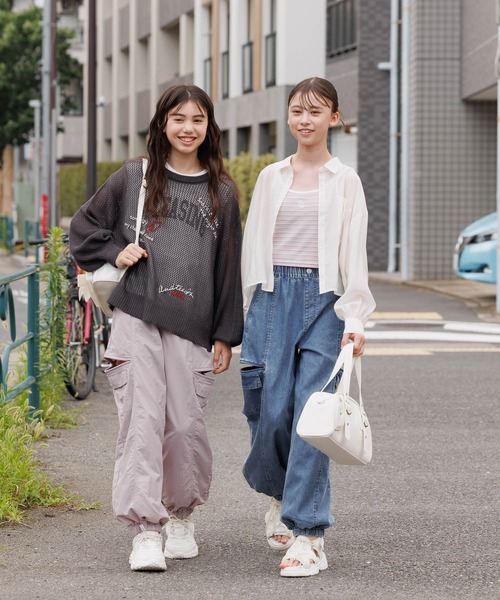 GLOBAL WORK ニット セーター トクトク2SETメッシュニットT/575585 キッズ 子供服 女の子 : ZOZOTOWN Yahoo!店 - 通販 - Yahoo!ショッピング