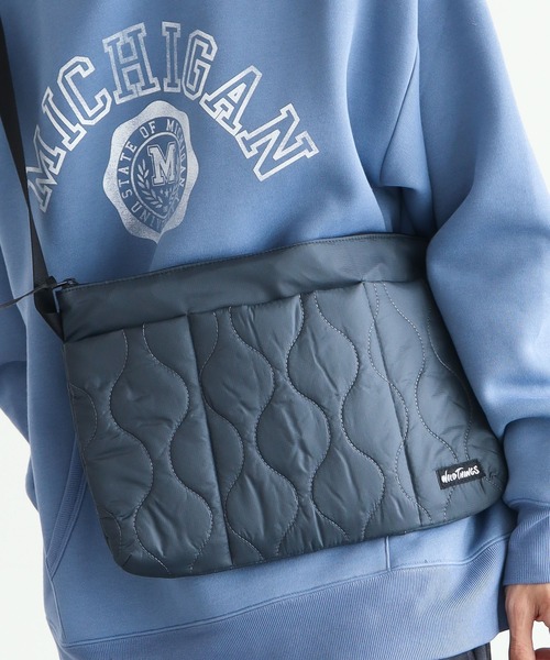 WILD THINGS トートバッグ 「WEB限定」WILDTHINGS キルトサコッシュ ＊ メンズ レディース : ZOZOTOWN ...