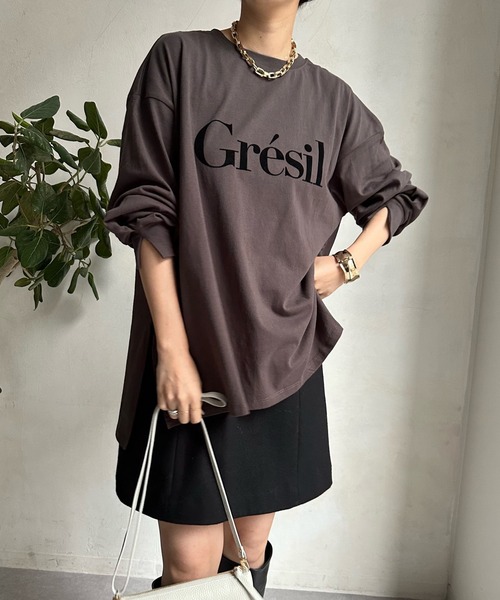 tシャツ Tシャツ 「WEB限定」 GresilフロッキーロゴロンTEE レディース :75343376:ZOZOTOWN Yahoo!店 ...