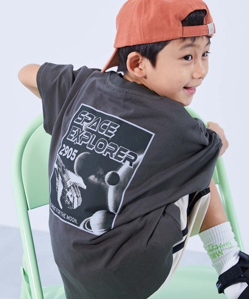 devirock tシャツ デビラボ スーパーBIGシルエット プリント半袖Tシャツ キッズ 子供服 男の子 女の子 : ZOZOTOWN Yahoo!店 - 通販 - Yahoo!ショッピング