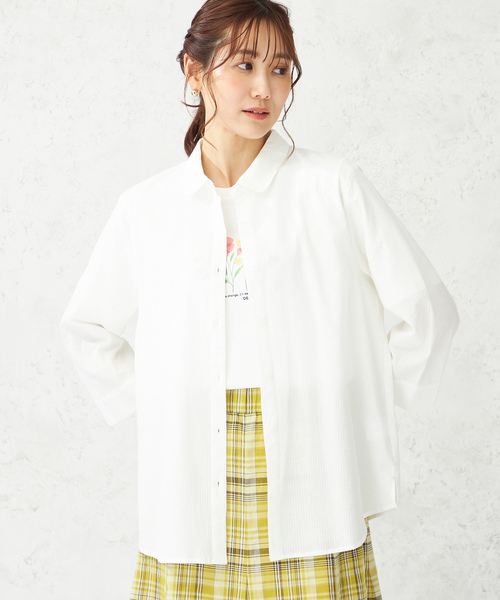 DECOY SINCE 1981 「DECOY 1981」 7分袖ブラウス 9号 ホワイト レディース : ZOZOTOWN Yahoo!店 - 通販 - Yahoo!ショッピング