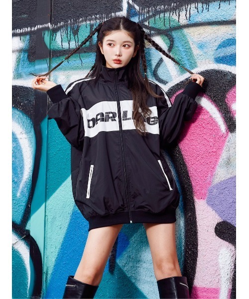 Darich ブルゾン ジャンバー DARLINGトラックジャケット レディース : ZOZOTOWN Yahoo!店 - 通販 - Yahoo!ショッピング