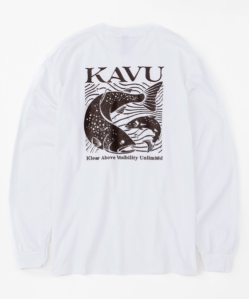 KAVU tシャツ KAVU/カブー Fish LS Tee/フィッシュティー メンズ レディース : ZOZOTOWN Yahoo!店 ...