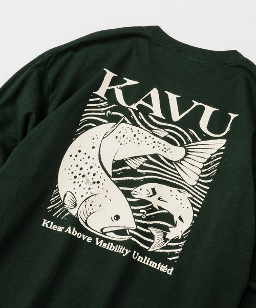 KAVU tシャツ KAVU/カブー Fish LS Tee/フィッシュティー メンズ レディース : ZOZOTOWN Yahoo!店 ...