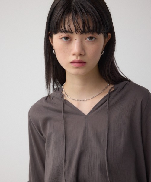 AZUL BY MOUSSY ブラウス シャツ コットンボイルパフスリーブブラウス レディース : ZOZOTOWN Yahoo!店 - 通販 - Yahoo!ショッピング