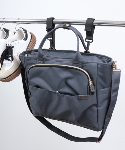 FUNALIVE トートバッグ flatte flatte(フラッテフラッテ) バギーフック・USBポート付きトートショルダー レディース : ZOZOTOWN Yahoo!店 - 通販 ...