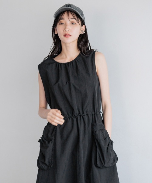 LOWRYS FARM ワンピース ポケツキドロストワンピースノースリーブ 113601 : ZOZOTOWN Yahoo!店 - 通販 ...