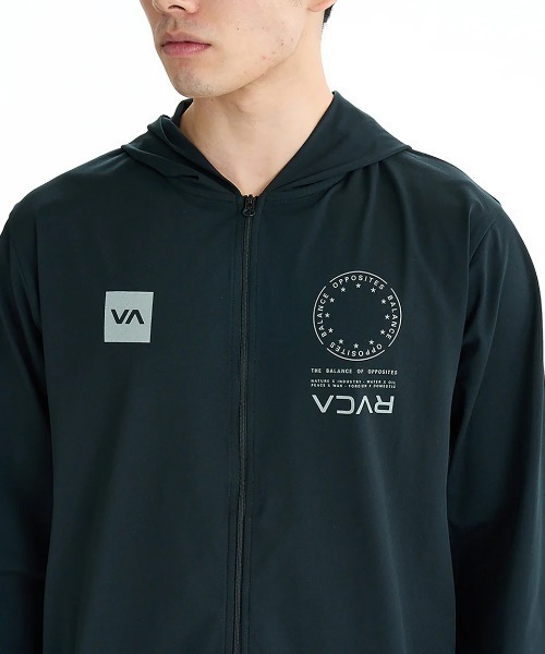RVCA（ルーカ） ラッシュガード メンズ VA MARK REFLECTIVE SFHD 長袖