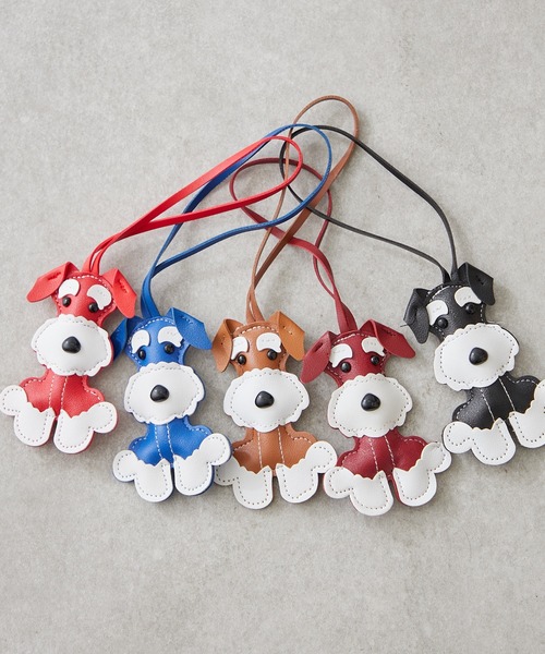 Remind me and forever キーホルダー 「合成皮革で高見え！」シュナウザーチャーム : ZOZOTOWN Yahoo!店 - 通販 - Yahoo!ショッピング