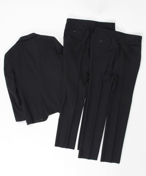 Perfect Suit FActory 「Perfect FActory」 スーツ AB6 ブラック メンズ : ZOZOTOWN ...