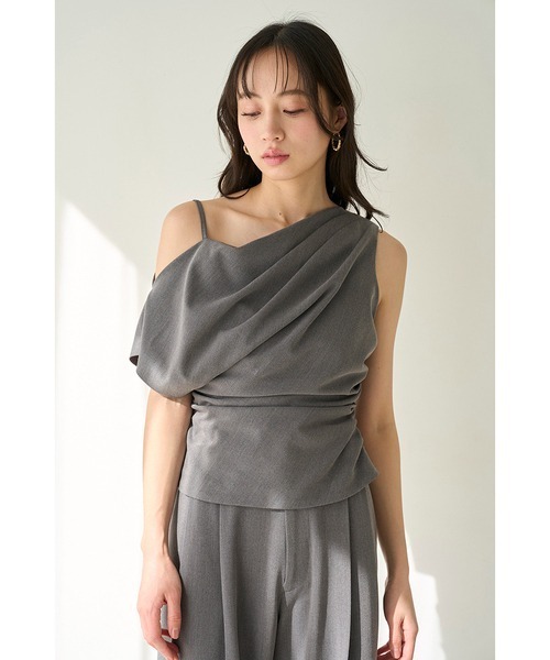 SNIDEL ブラウス シャツ オフショルドレープブラウス レディース : ZOZOTOWN Yahoo!店 - 通販 - Yahoo!ショッピング