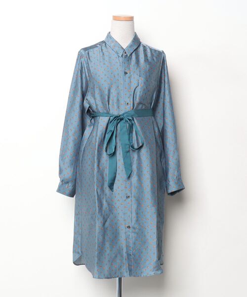 nitca（ニトカ） シャツワンピース FREE ブルー レディース : ZOZOTOWN Yahoo!店 - 通販 - Yahoo!ショッピング