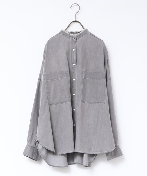 hunch（ハンチ） 長袖ブラウス FREE ブルー レディース : ZOZOTOWN Yahoo!店 - 通販 - Yahoo!ショッピング