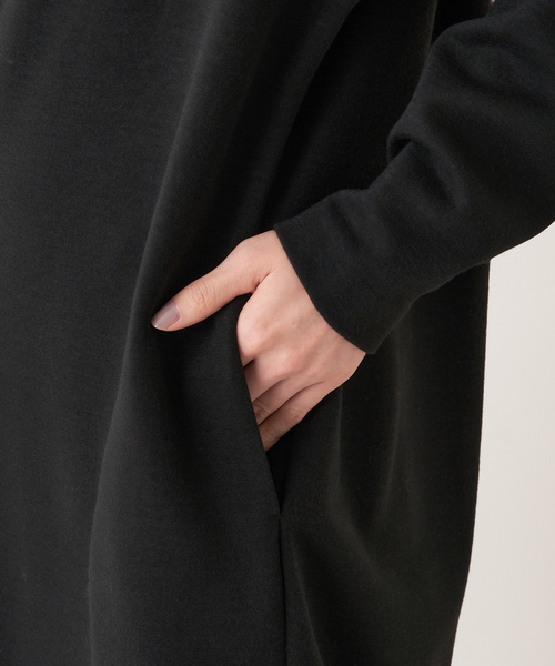 collex（コレックス） ワンピース ウール混 バックフォルム前スリット