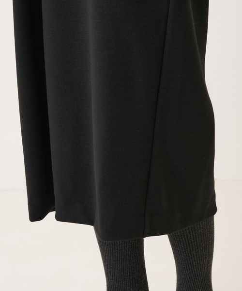 collex（コレックス） ワンピース ウール混 バックフォルム前スリット