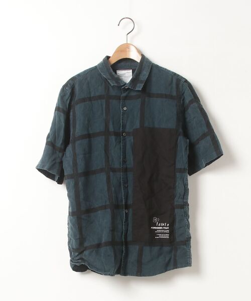 SHAREEF 「SHAREEF」 半袖シャツ 2 グリーン メンズ : ZOZOTOWN Yahoo!店 - 通販 - Yahoo!ショッピング