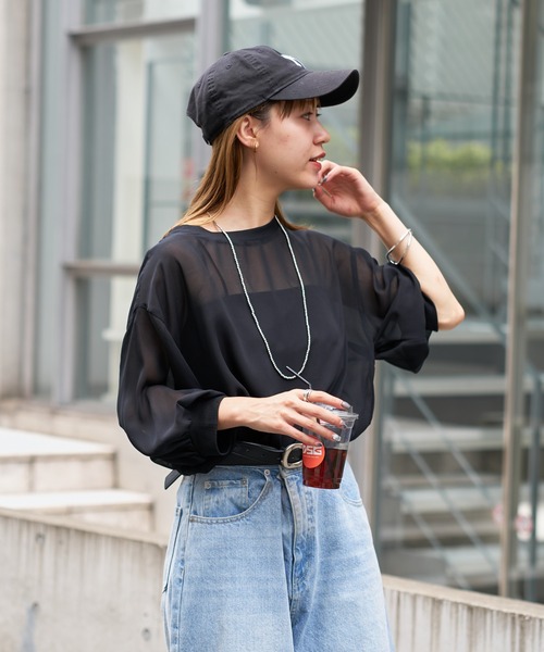 COLONY 2139 「COLONY 2139」 半袖ブラウス FREE グレー レディース : ZOZOTOWN Yahoo!店 - 通販 - Yahoo!ショッピング