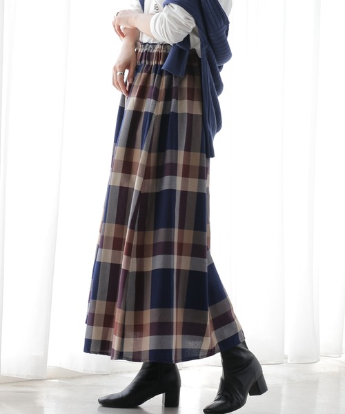 Yahoo!オークション - 「frames RAY CASSIN」 フレアスカート FREE ブ...