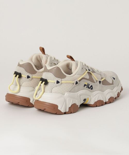 FILA スニーカー フィラ FLUID フルイッド 1JM01248D926 BEIGE メンズ レディース : ZOZOTOWN ...