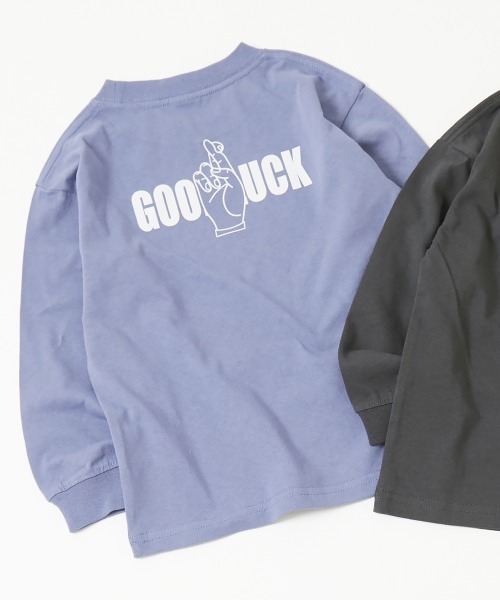 devirock tシャツ デビラボ プリント袖リブ 長袖Tシャツ キッズ 子供服 男の子 女の子 : ZOZOTOWN Yahoo!店 - 通販 - Yahoo!ショッピング