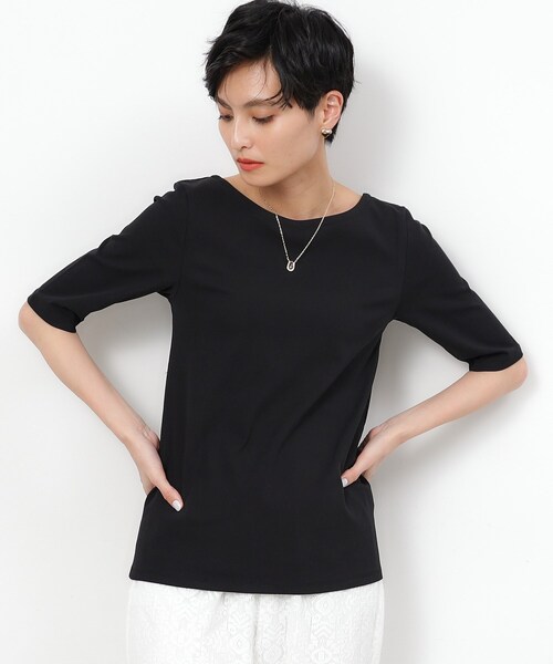 OPAQUE.CLIP tシャツ UV 前後2WAY ベーシックカットソー「接触冷感/洗濯機洗い可」 レディース : ZOZOTOWN ...