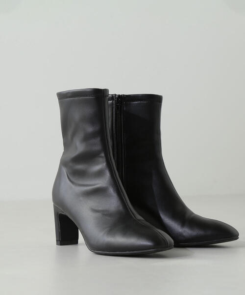 NATURAL BEAUTY BASIC（ナチュラルビューティーベーシック） ショートブーツ 24.5cm ブラック レディース : ZOZOTOWN Yahoo!店 - 通販 - Yahoo ...