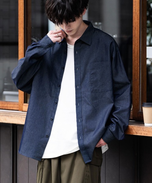 Rocky Monroe 「Rocky Monroe」 長袖シャツ X-LARGE インディゴブルー メンズ : ZOZOTOWN Yahoo!店 - 通販 - Yahoo!ショッピング