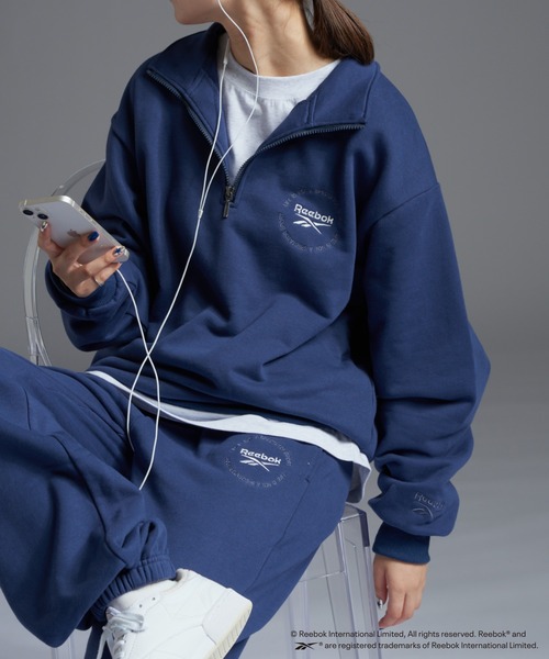 Reebok 「Reebok」 スウェットカットソー MEDIUM ネイビー レディース : ZOZOTOWN Yahoo!店 - 通販 - Yahoo!ショッピング