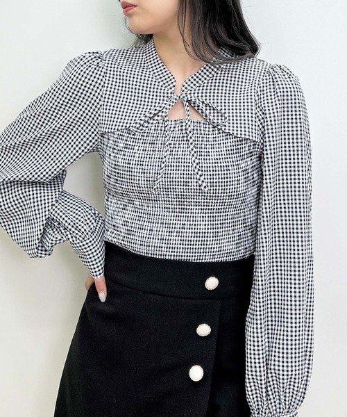 INGNI 「INGNI」 長袖ブラウス M ブラック レディース : ZOZOTOWN Yahoo!店 - 通販 - Yahoo!ショッピング
