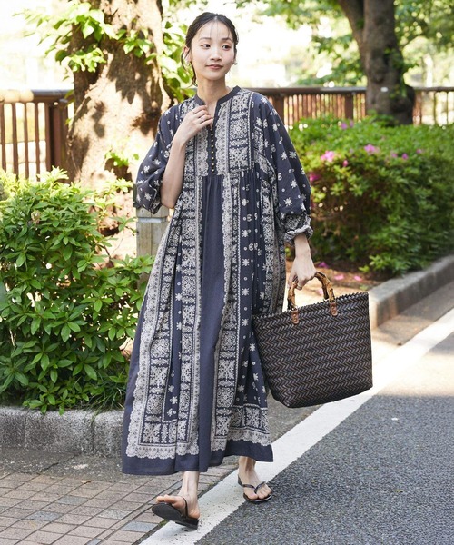 CRAFT STANDARD BOUTIQUE（クラフトスタンダードブティック） 長袖ワンピース FREE チャコールグレー レディース : ZOZOTOWN Yahoo!店 - 通販 ...