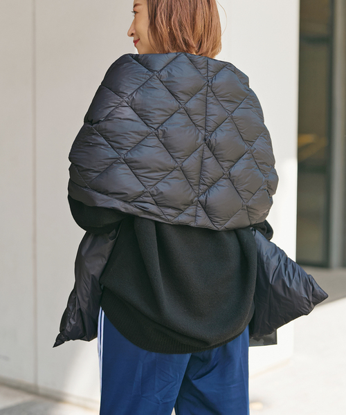 Spick＆Span ストール マフラー 「一部店舗+WEB限定」TAION / タイオン CITY REVERSIBLE DOWN STOLE レディース : ZOZOTOWN Yahoo ...