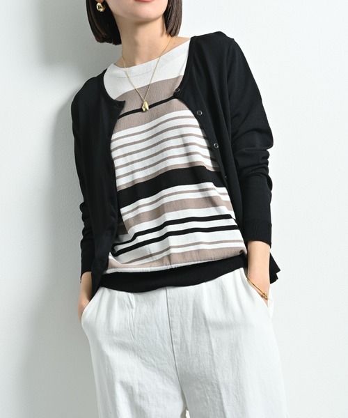 Yahoo!オークション - 「INTERPLANET」 カーディガン FREE ブルー レデ...