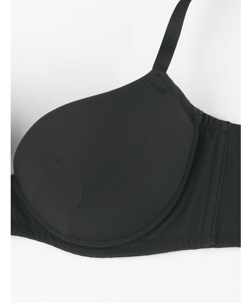 AMPHI(ワコール) ブラジャー 「NAILS INC × AMPHI」脇高＆ひびきにくいスムージングシンプルタイプ きれいに盛れるノン ...