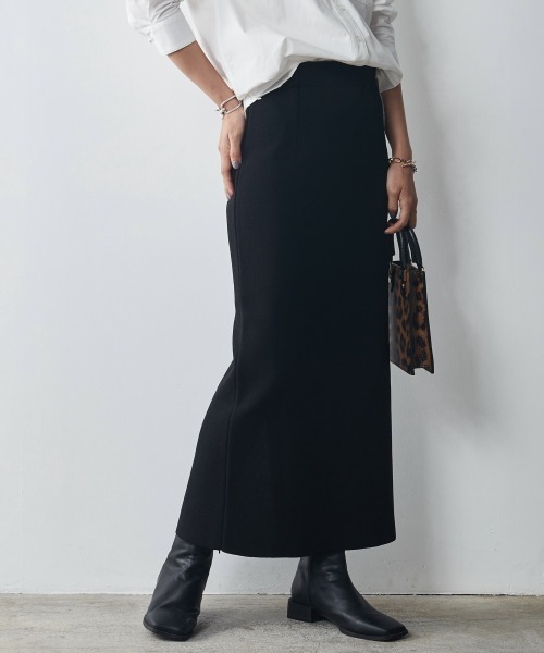 CHIC STYLE 「CHIC STYLE」 ニットスカート 4L ブラック レディース : ZOZOTOWN Yahoo!店 - 通販 - Yahoo!ショッピング