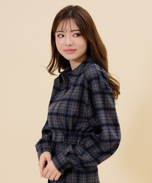 Yahoo!オークション - 「REDYAZEL」 ジップアップブルゾン MEDIUM ピン...