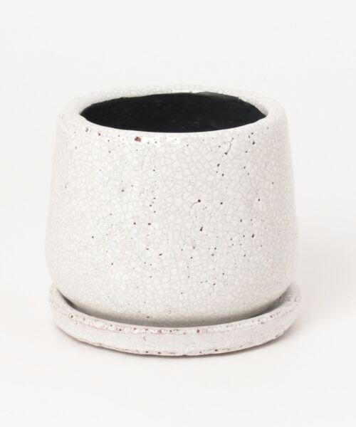 DULTON 花瓶 GLAZED POT ROUND WHITE S /グレイズドポット ラウンドS : ZOZOTOWN Yahoo!店 - 通販 - Yahoo!ショッピング