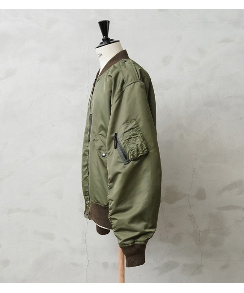 ブルゾン アウター 米軍 L-2 フライトジャケット MIL-J-5391モデル OD WAIPER.inc「WP19」 メンズ レディース : 48289401 : ZOZOTOWN ...