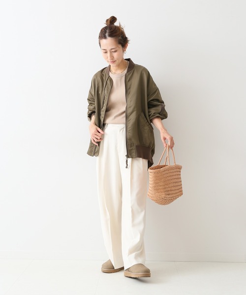 Yahoo!オークション - 「FRAMeWORK」 ブルゾン 38 グレー レディース