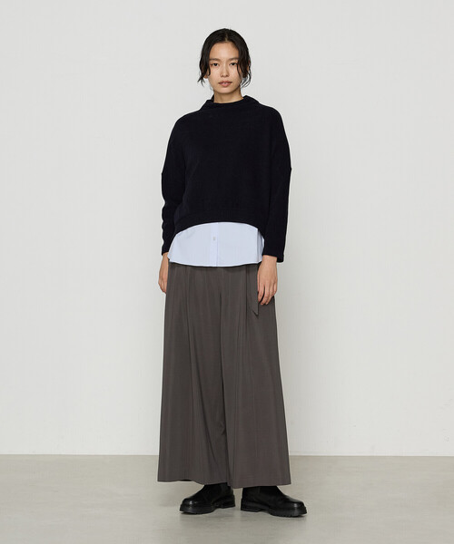 Gabardine K.T（ギャバジンK.T） tシャツ ニットコール レイヤード