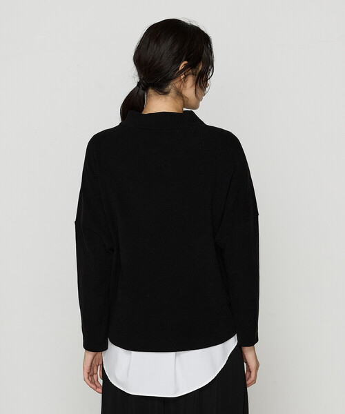 Gabardine K.T（ギャバジンK.T） tシャツ ニットコール レイヤード