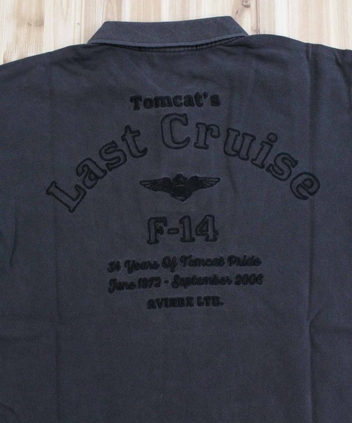 AVIREX ポロシャツ FADE WASH LAST CRUISE EMB POLO SHIRT メンズ レディース : ZOZOTOWN Yahoo!店 - 通販 - Yahoo!ショッピング