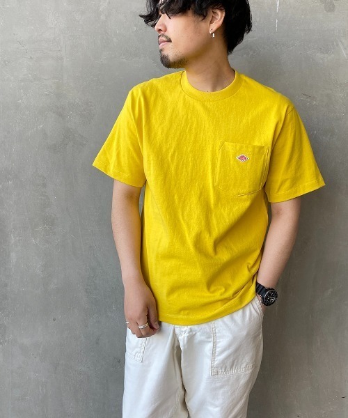 Yahoo!オークション - 「DANTON」 半袖Tシャツ 36 ベージュ レディース