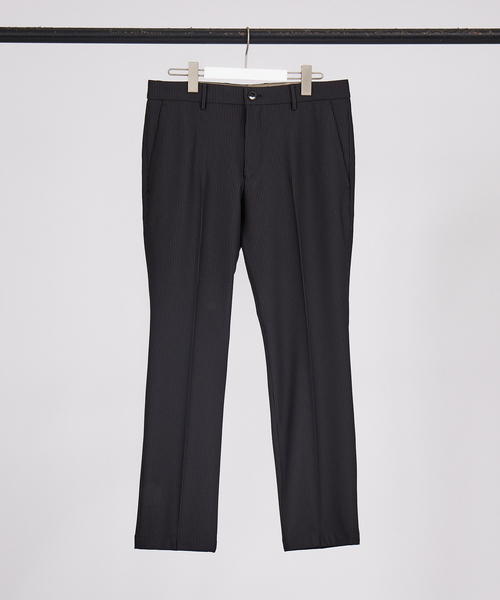 ABAHOUSE（アバハウス） スラックス 「マルチストレッチ」ストライプ