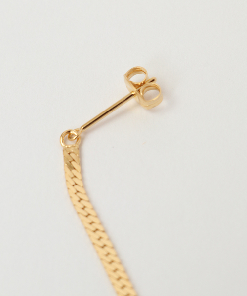 martinique（マルティニーク） ピアス 「MARIHA/マリハ」Silent Rain ピアス ヘリンボーン レディース ...