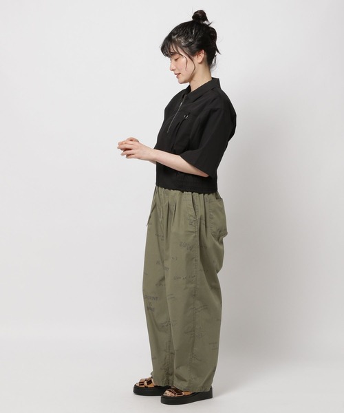 niko and… ブラウス シャツ クロップドZIPシャツ レディース : ZOZOTOWN Yahoo!店 - 通販 - Yahoo!ショッピング